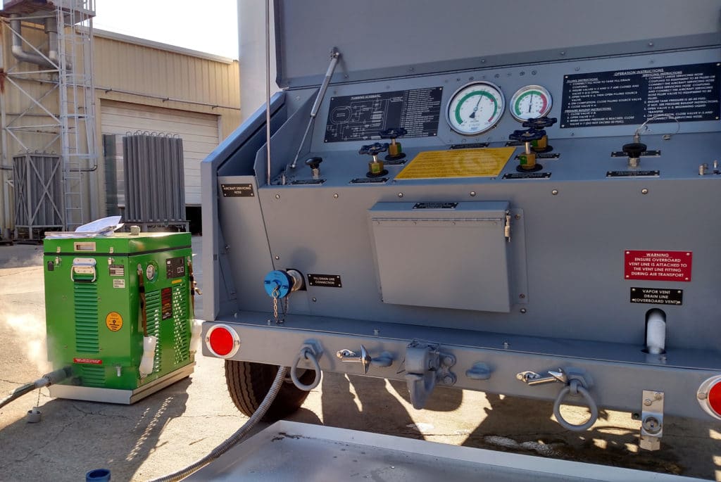 USAF Orders New 500 Gallon LOX Trailers - Essex Industries